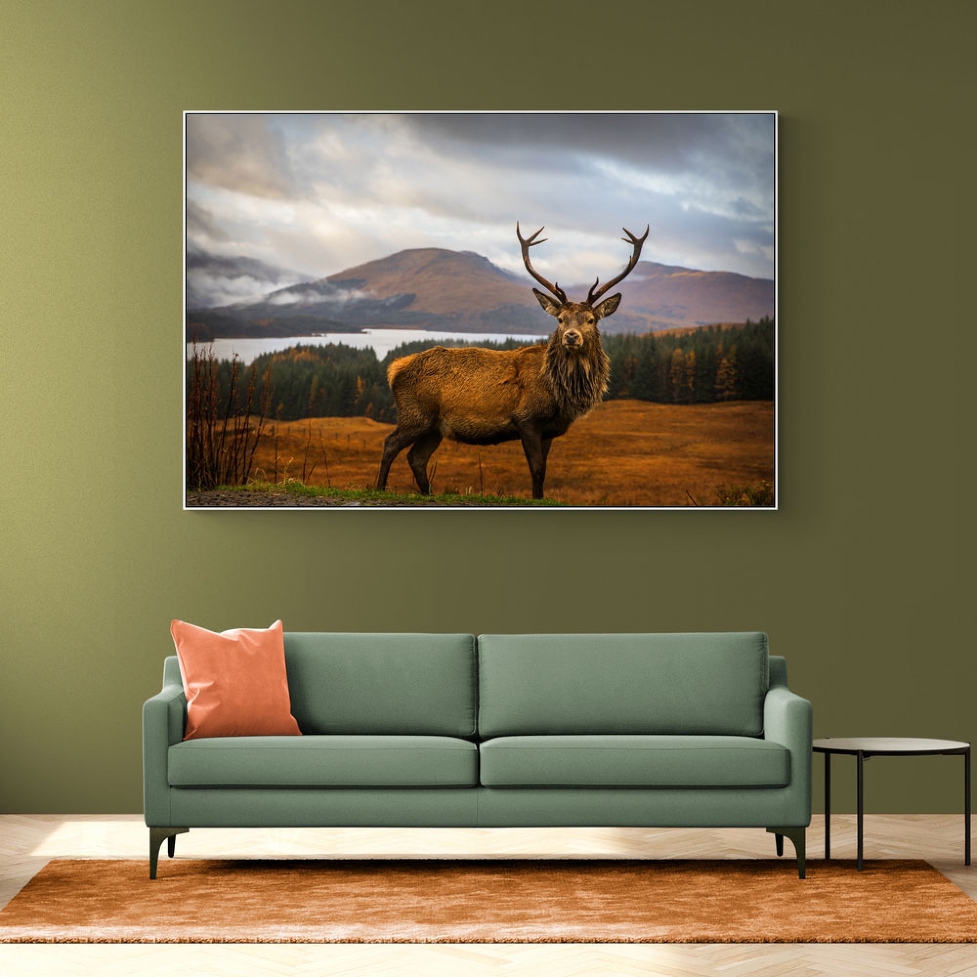 Scottish Stag Wall Art